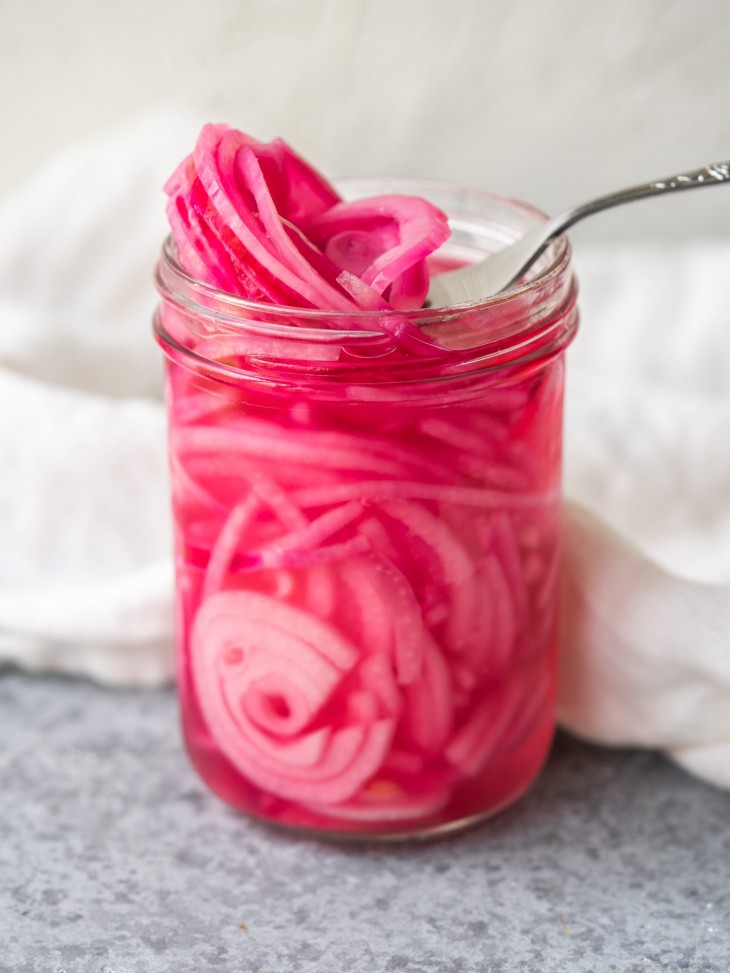Easy Pickled Red Onions - Made with Just 3 Ingredients!
