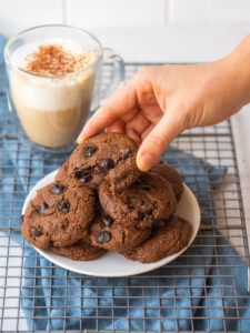 Chocolate Chip Mocha Cookies - Grain Free - Mad About Food
