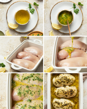 Lemon Herb Baked Chicken - Lemon Herb Chicken Recipe