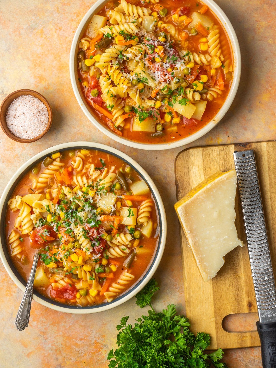 Classic Vegetable Soup (Progresso Copycat) - Vegetable Noodle Soup