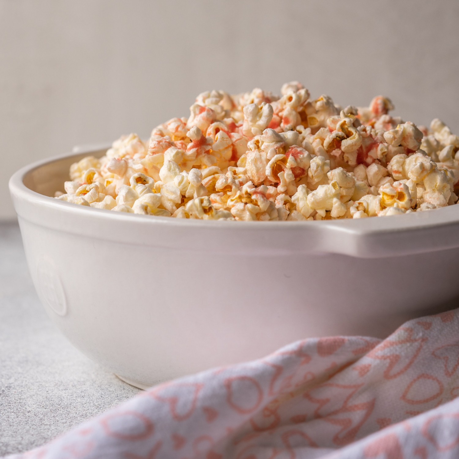 Sweet and Salty Strawberry Popcorn - Mad About Food