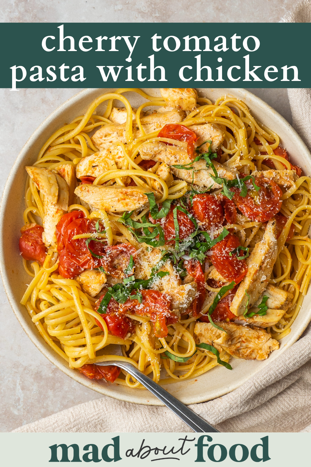 Cherry Tomato Pasta with Chicken - Cherry Tomato Pasta Sauce