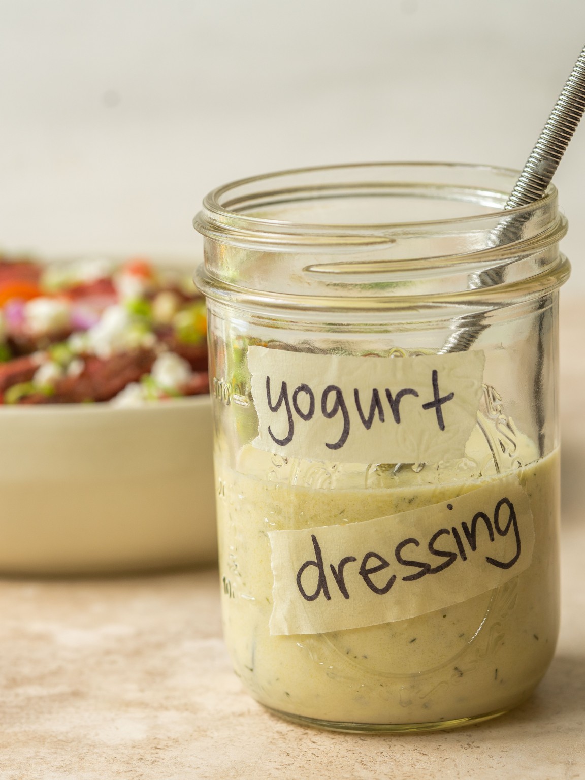 Greek Yogurt Salad Dressing - Greek Yogurt Dressing