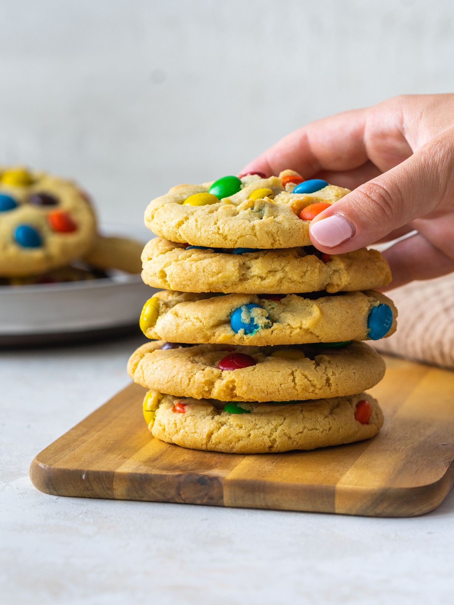 Soft and Chewy M&M Sugar Cookies Recipe