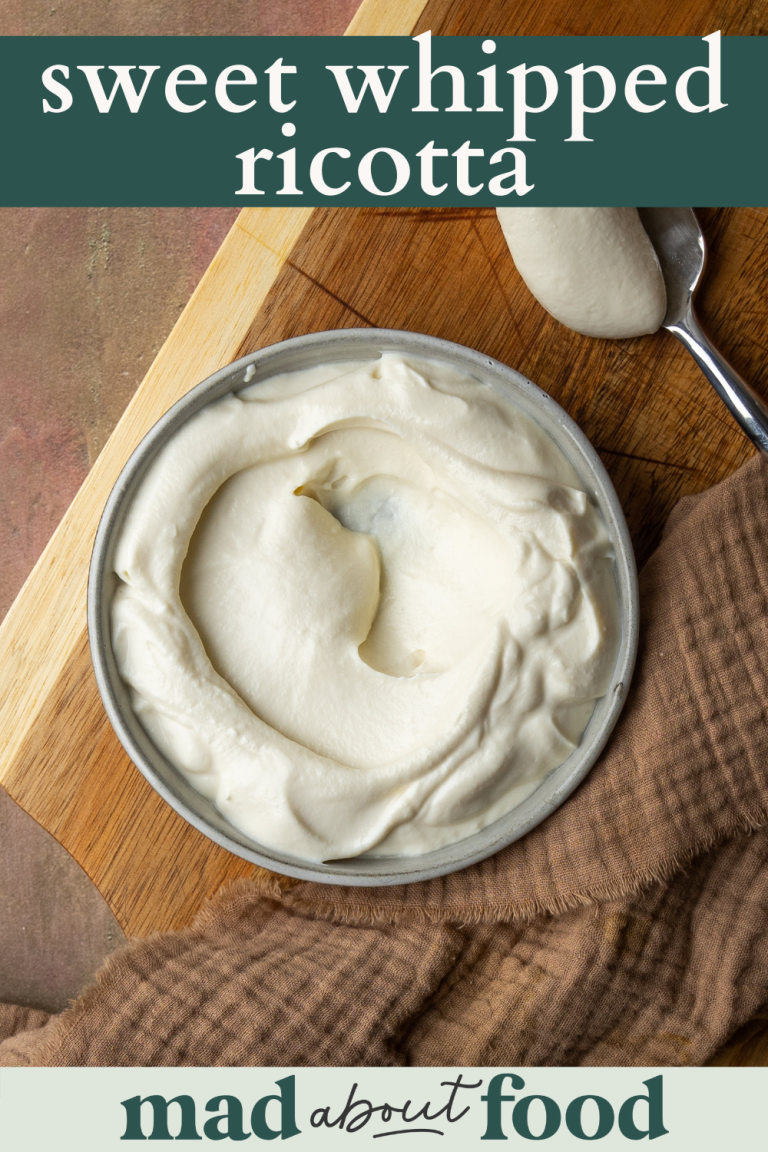 Sweet Whipped Ricotta - How to Make Whipped Ricotta Dip