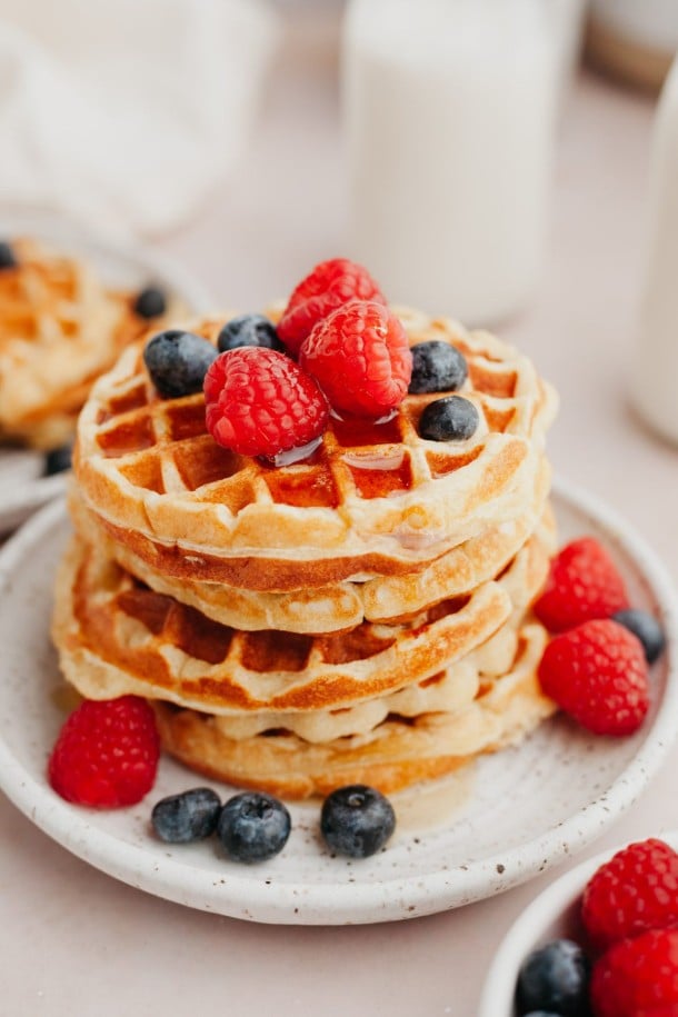Protein Waffles - Freeze Friendly Protein Waffle Recipe