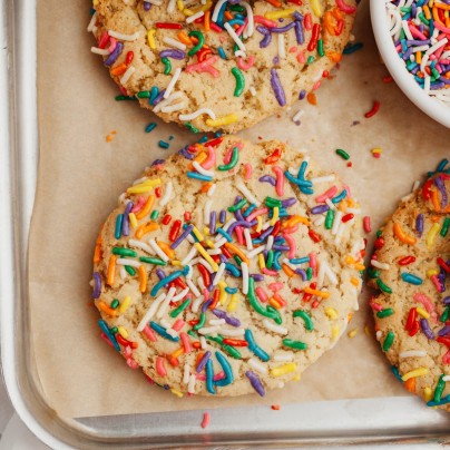 Sprinkle Cookies - Sugar Cookies with Sprinkles