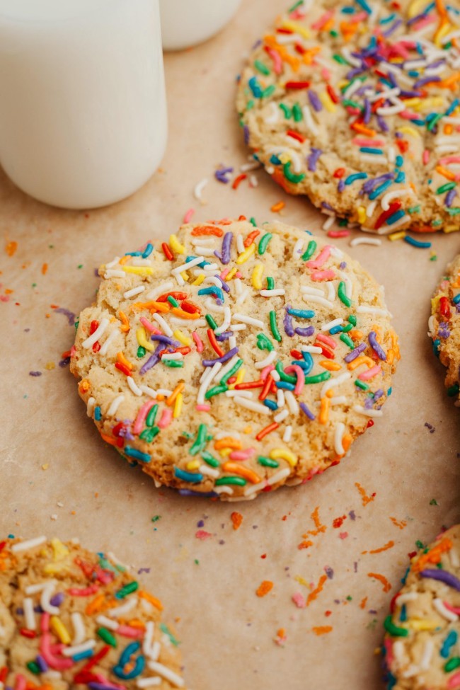 Sprinkle Cookies - Sugar Cookies with Sprinkles