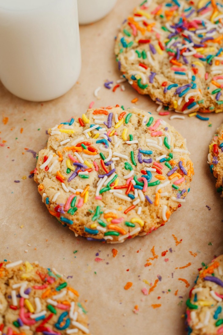 Sprinkle Cookies - Sugar Cookies with Sprinkles