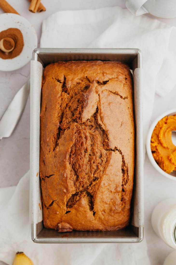 Pumpkin Banana Bread Recipe