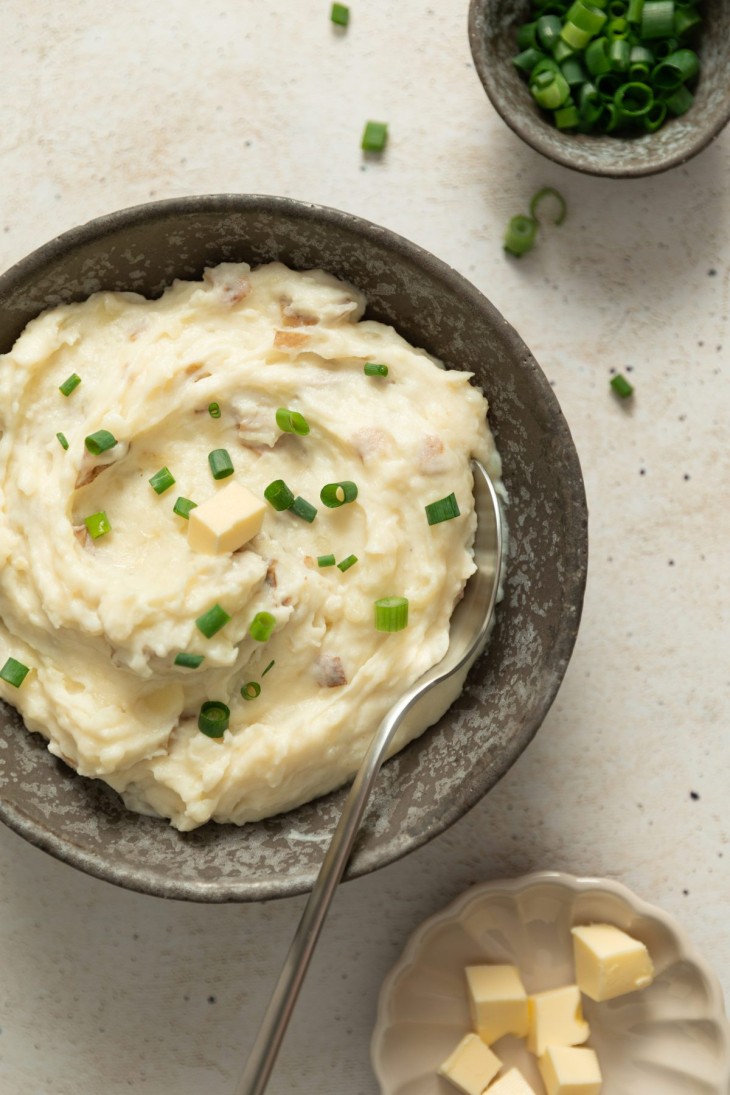Mashed Red Potatoes - Easy, No Peel Mashed Potaoes!
