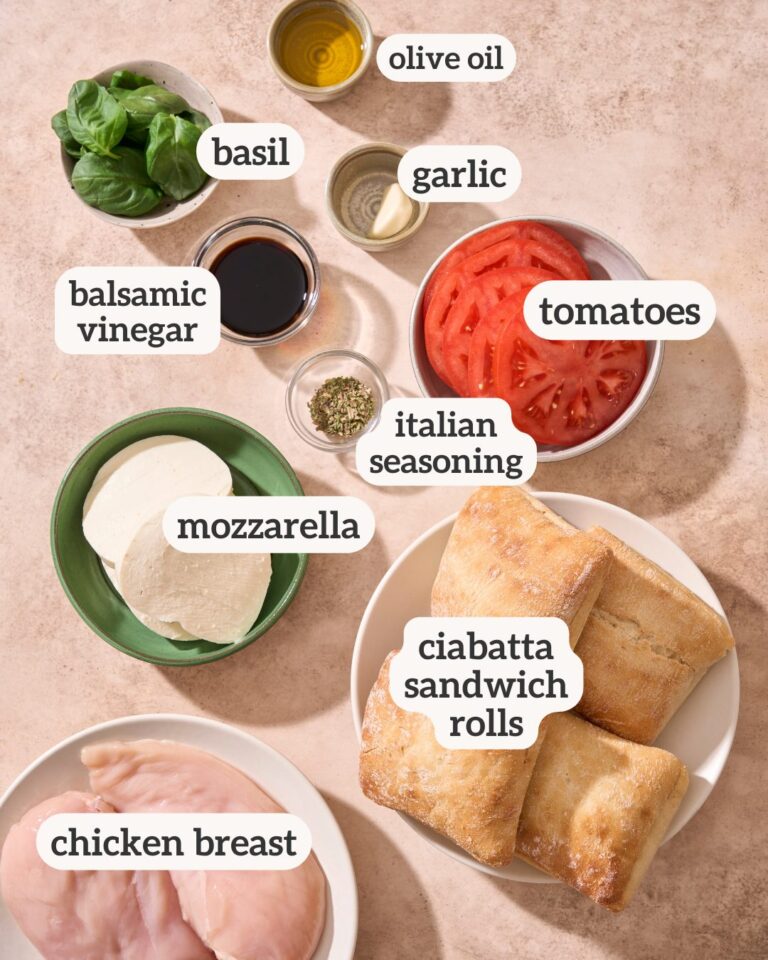 Chicken Caprese Sandwich - Caprese Sandwich with Chicken