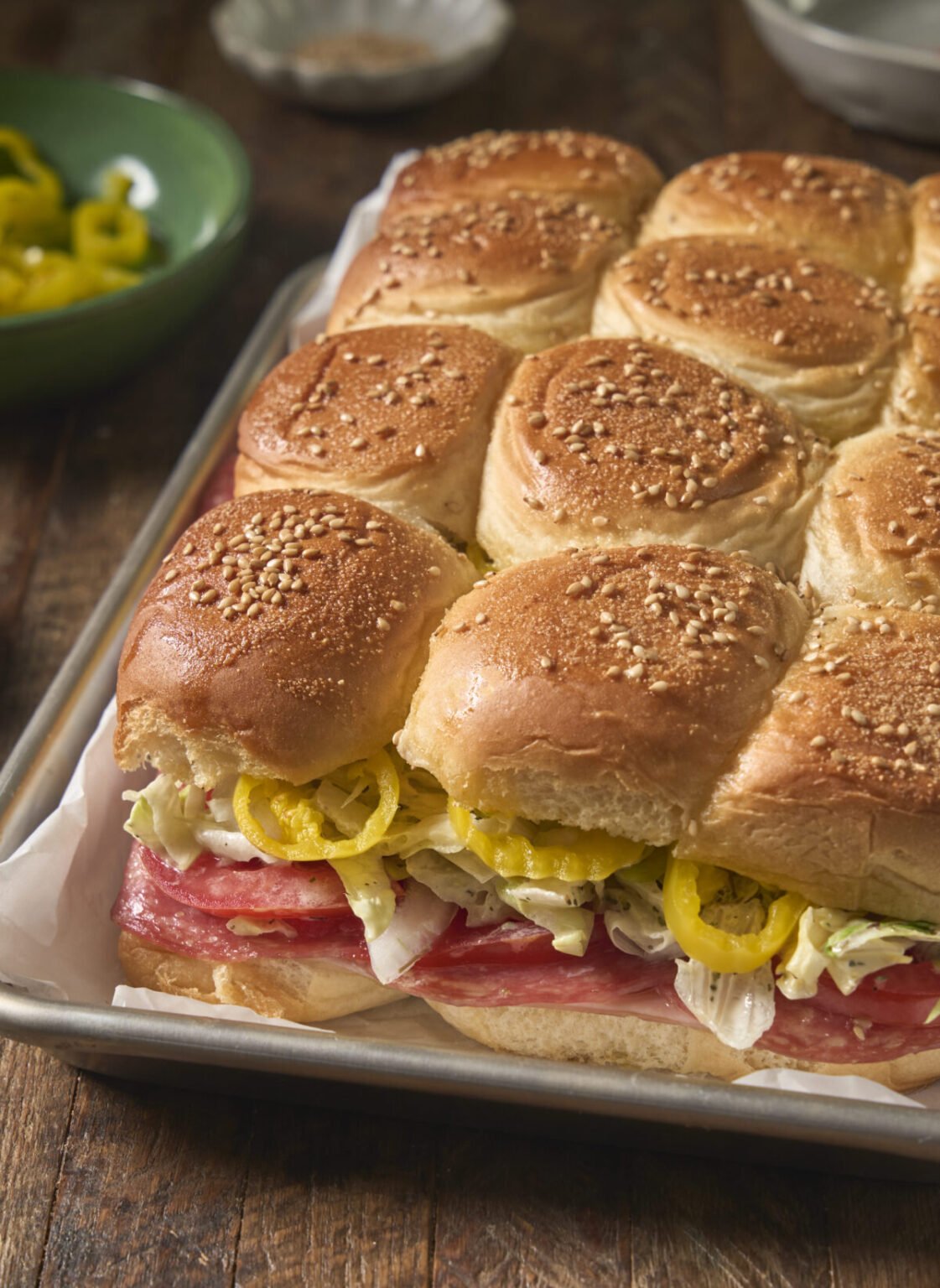 Italian Hoagie Sliders - Italian Sliders Recipe