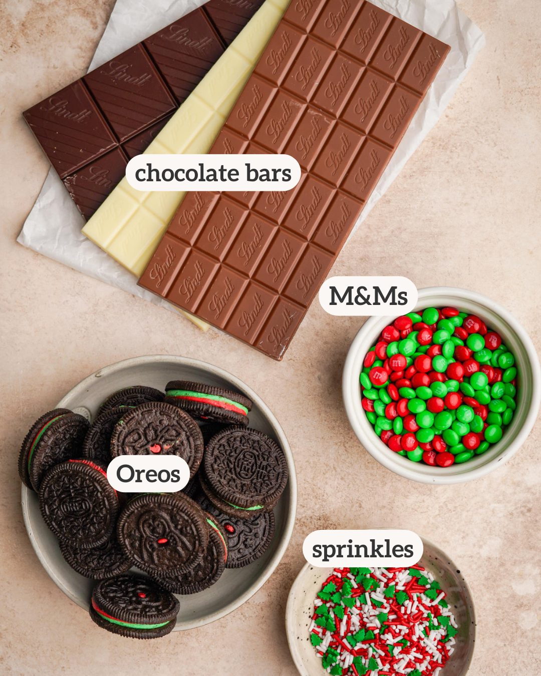 Oreo Christmas Bark - Christmas Bark Recipe