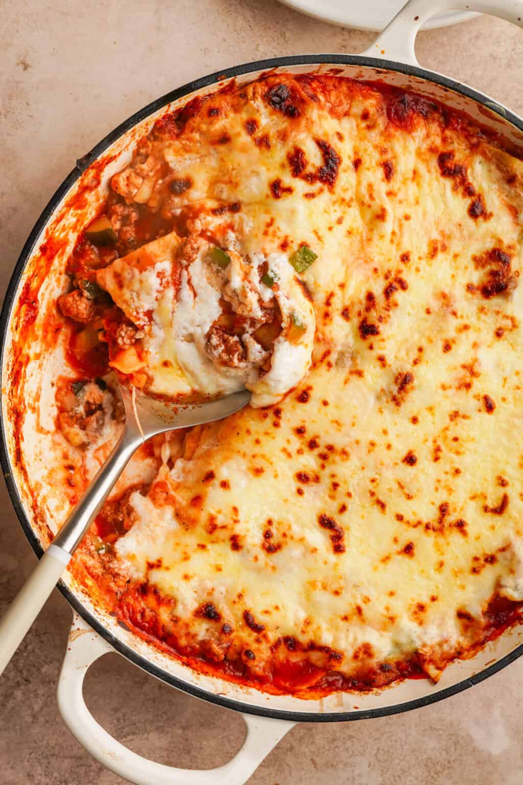 High Protein Lazy Lasagna - Mad About Food