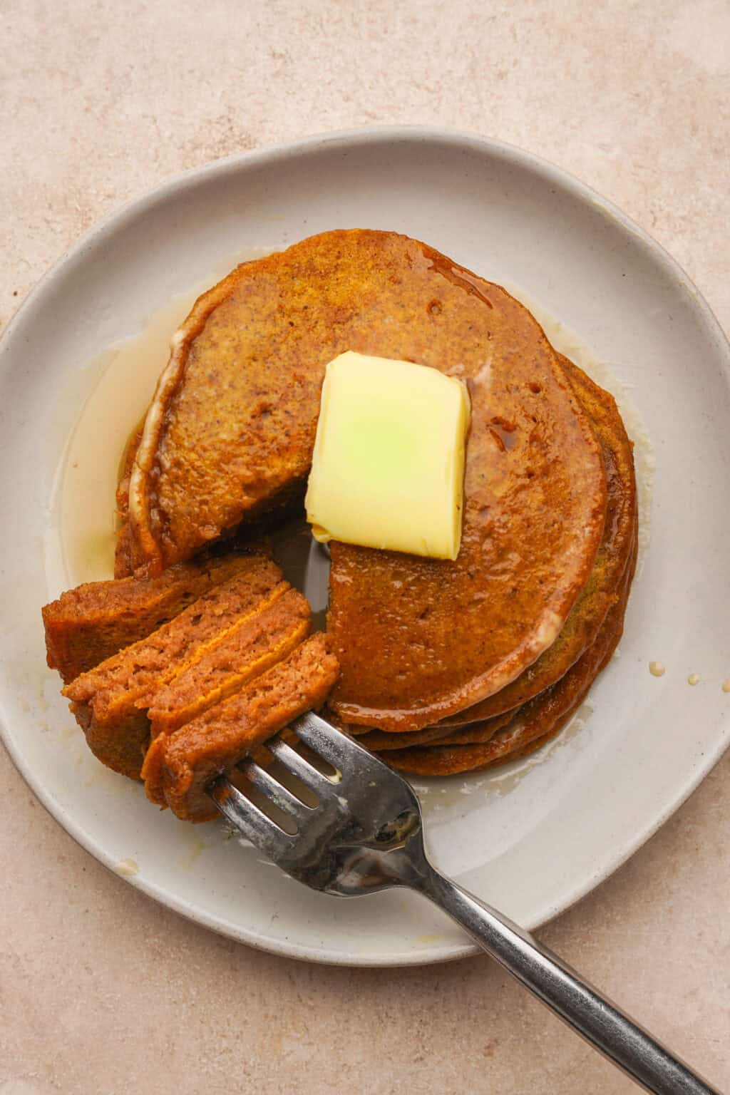 Easy Pumpkin Pancake Recipe - Fall Pumpkin Pancakes