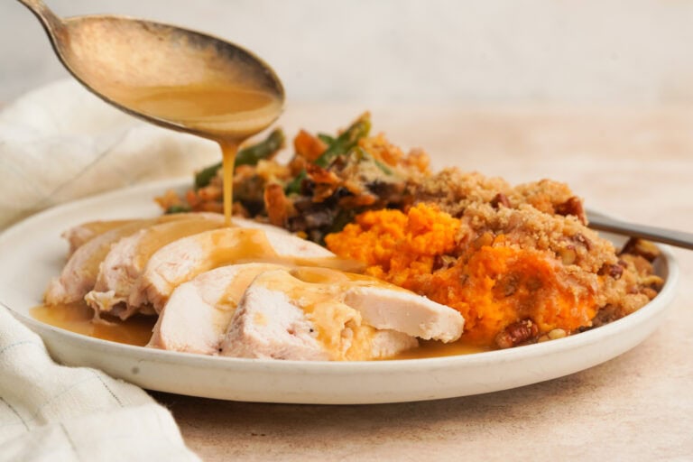 Make Ahead Turkey Gravy - Prep for Thanksgiving in Advance!