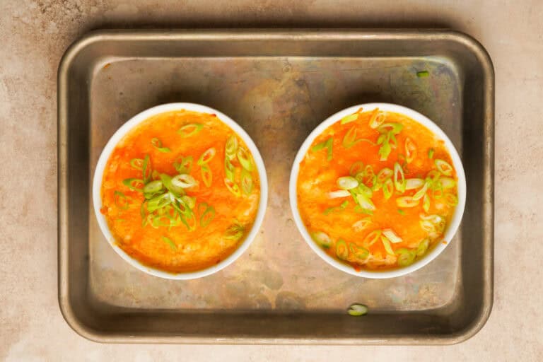 Single Serve High Protein Buffalo Chicken Dip - Mad About Food