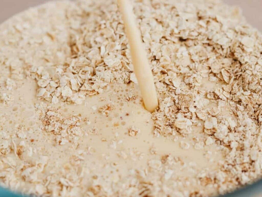 High Protein Baked Oatmeal - Mad About Food